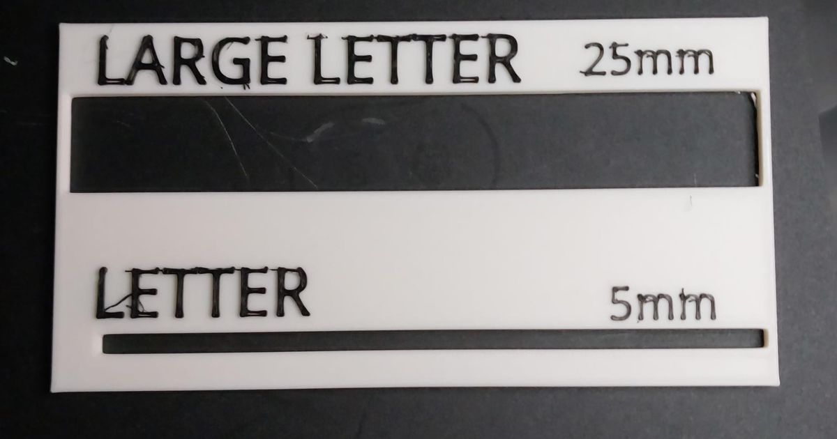 Royal Mail Letter / Parcel Sizing Guide by Mal | Download free STL ...