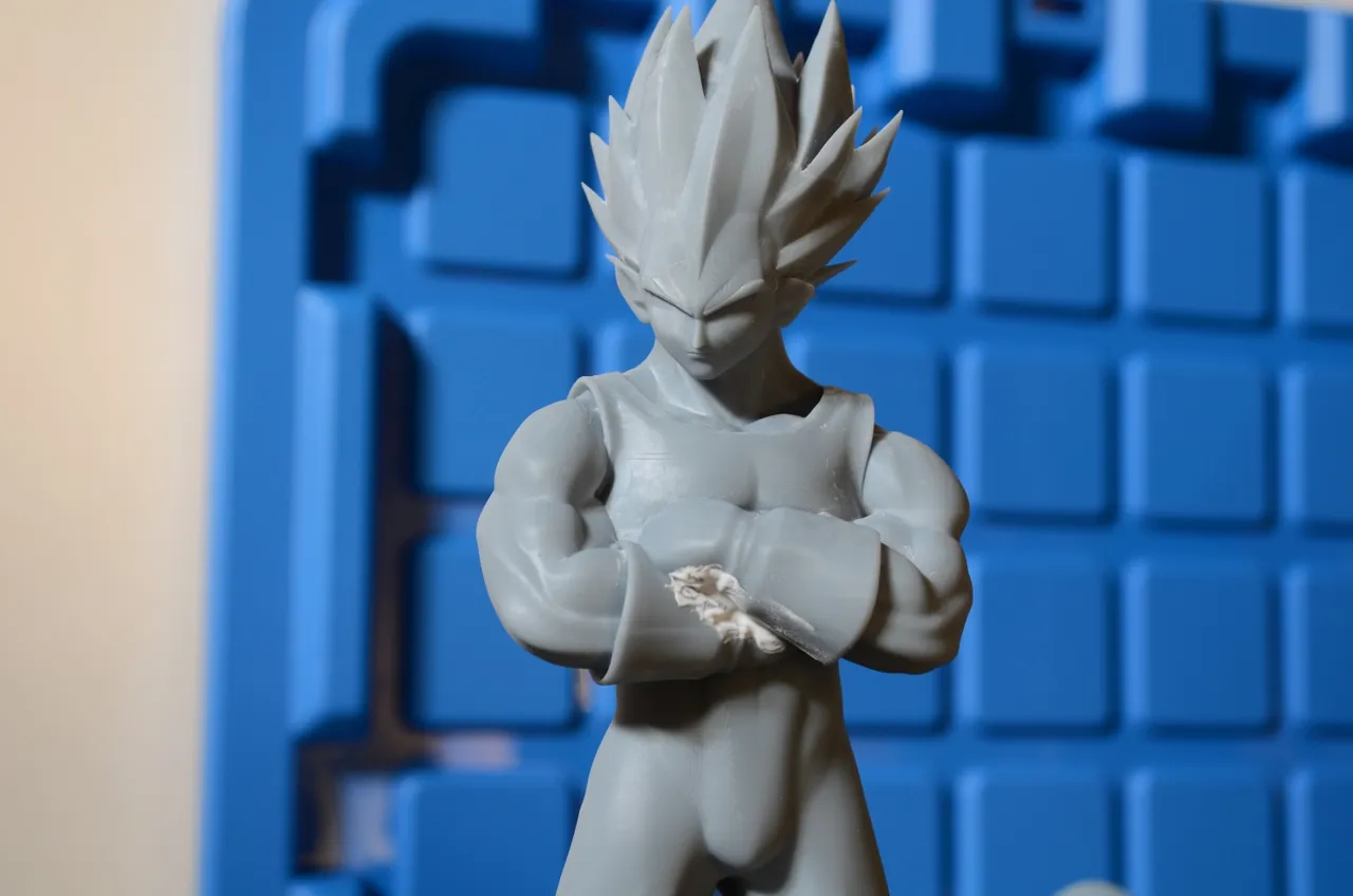 Vegeta by MasterMOULD | Download free STL model | Printables.com