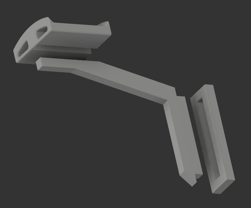 Wall-mounted Headset Rest by Never Snows | Download free STL model ...