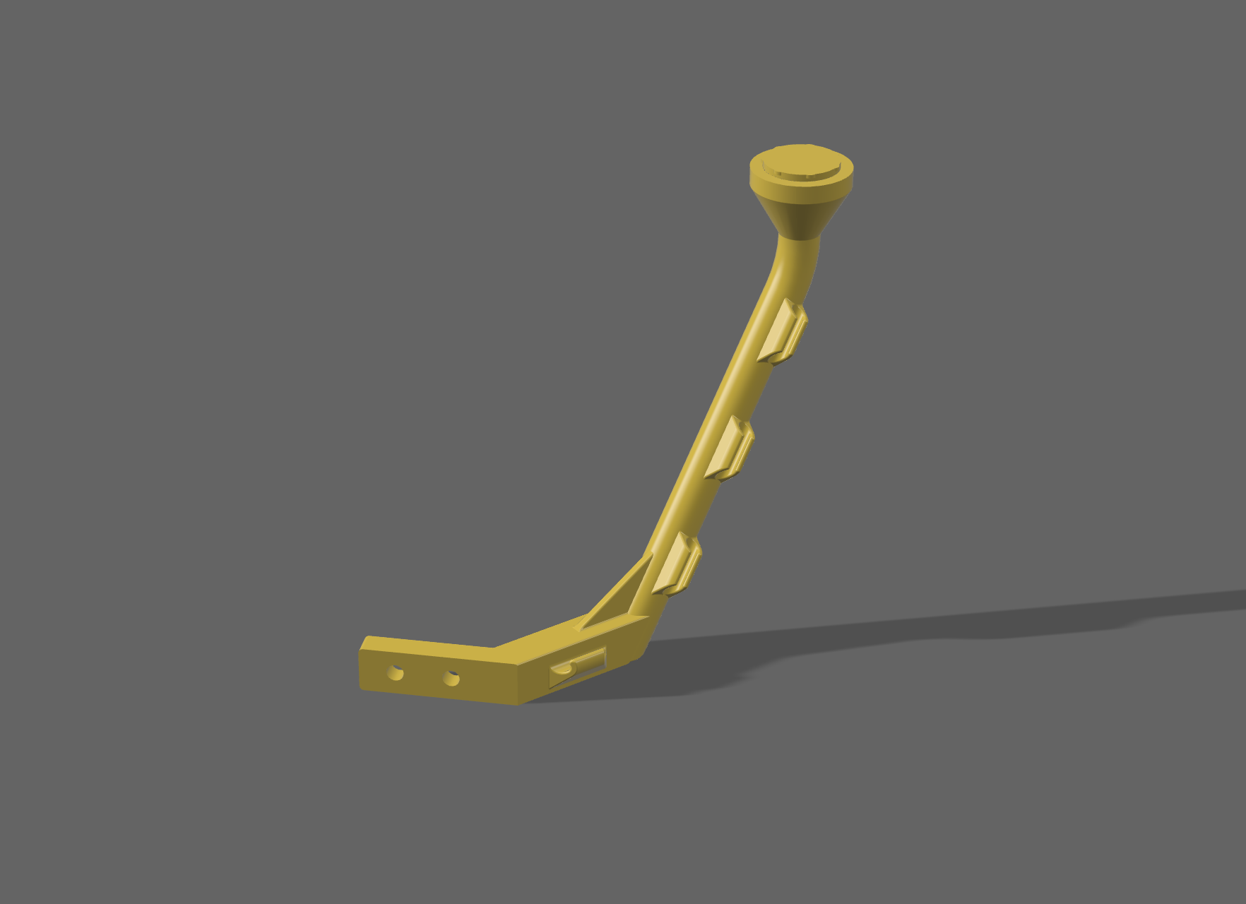 Blink Mini Camera Mount Arm by mscalora | Download free STL model ...