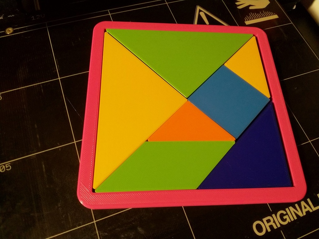 Tangram with Box by raphi | Download free STL model | Printables.com
