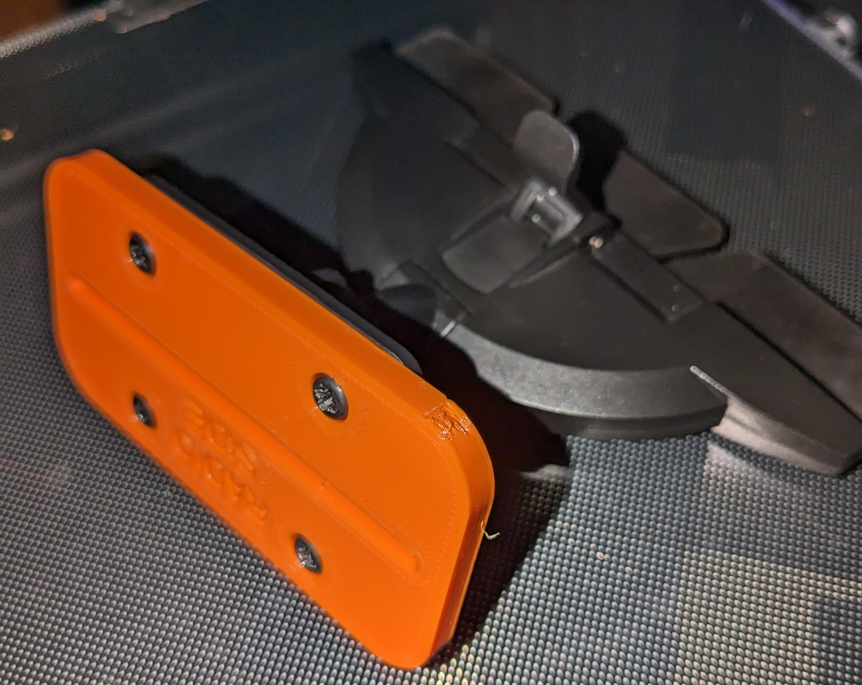 Icom IC-2730A to AMPS Adapter Plate by KidVizious | Download free STL ...