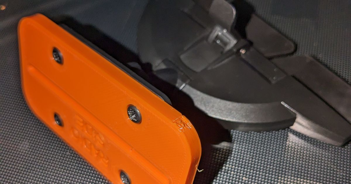 Icom IC-2730A to AMPS Adapter Plate by KidVizious | Download free STL ...