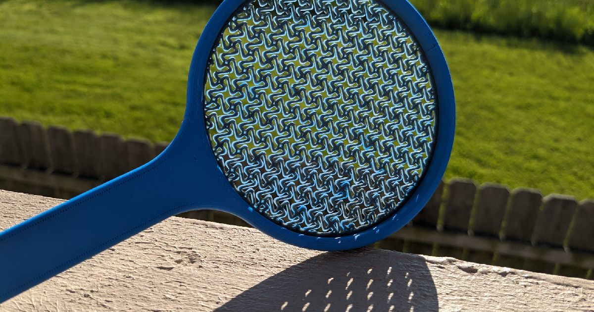 Layered Flexible PLA Mesh Net Concept by drfish | Download free STL ...