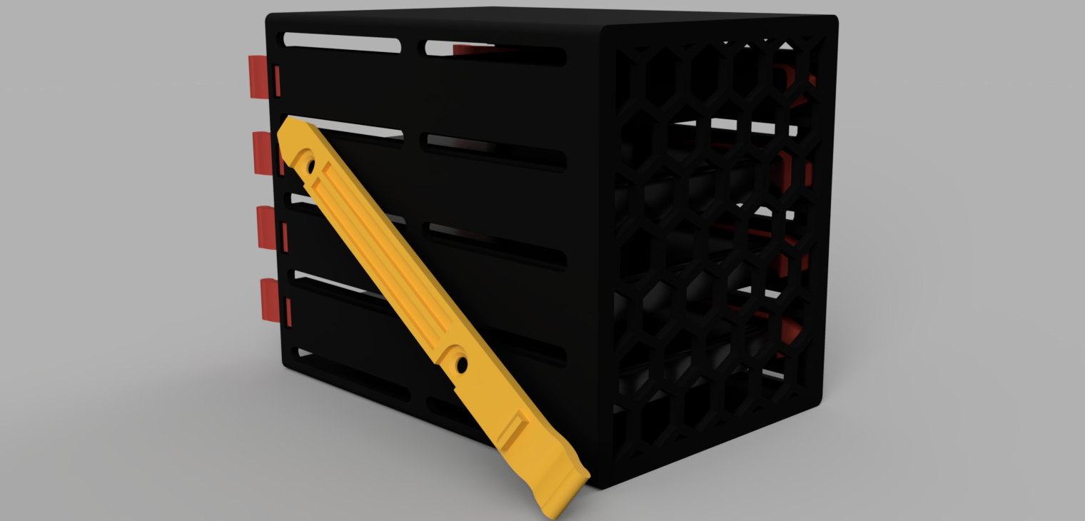 4 2.5 Drive Bay by hitech95 | Download free STL model | Printables.com
