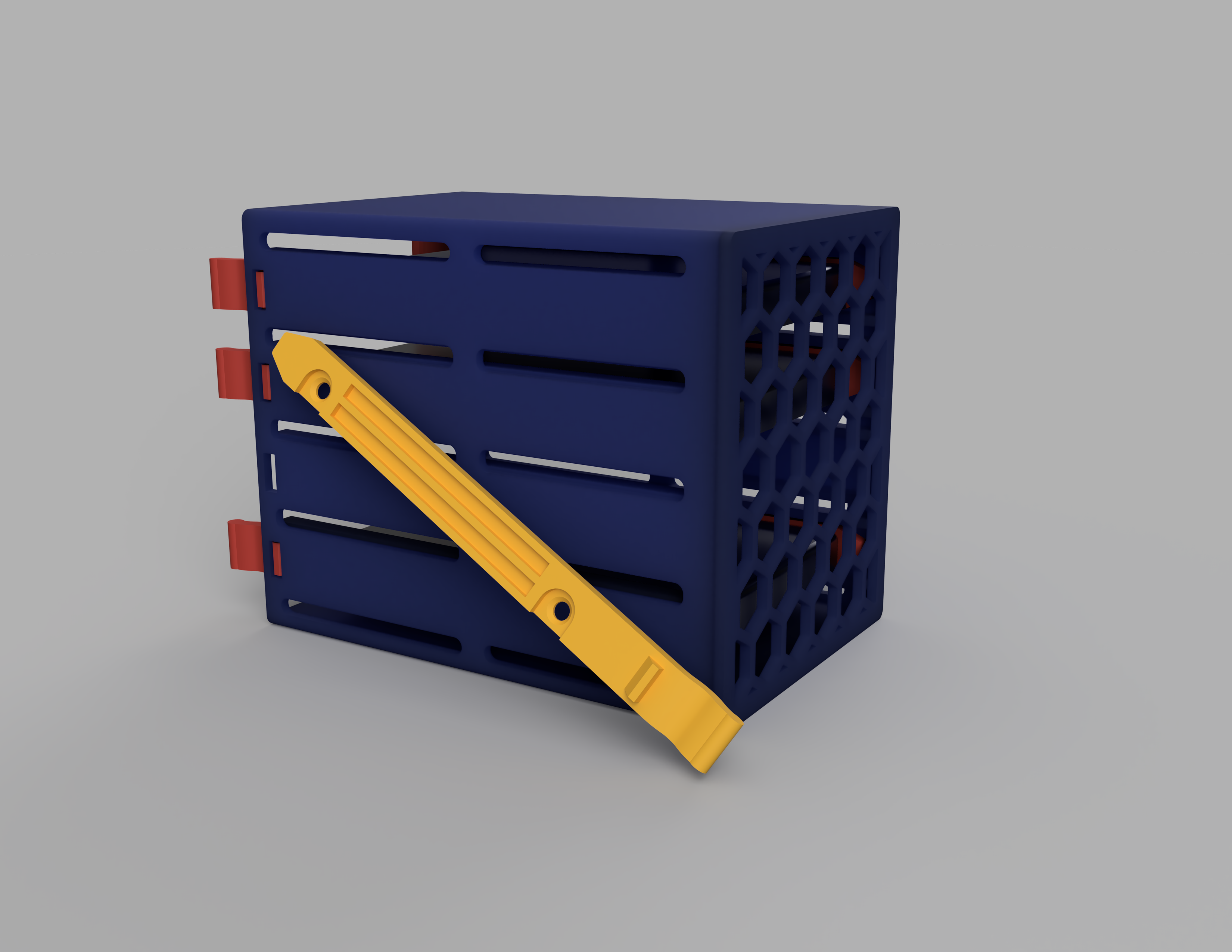 4 2.5 Drive Bay by hitech95 | Download free STL model | Printables.com