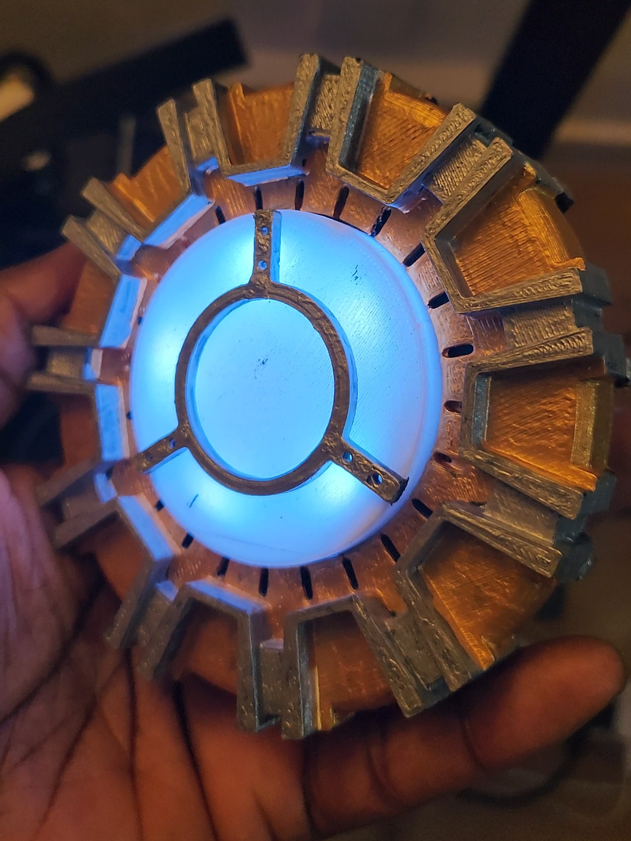 Iron Man Arc Reactor por Vader | Descargar modelo STL gratuito ...