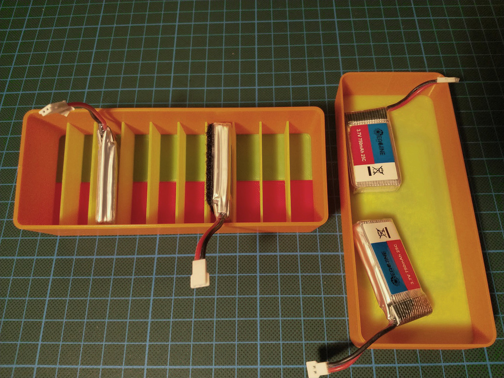 Lipo Case for Eachine 3.7V 1S Batteries by raphi | Download free STL ...