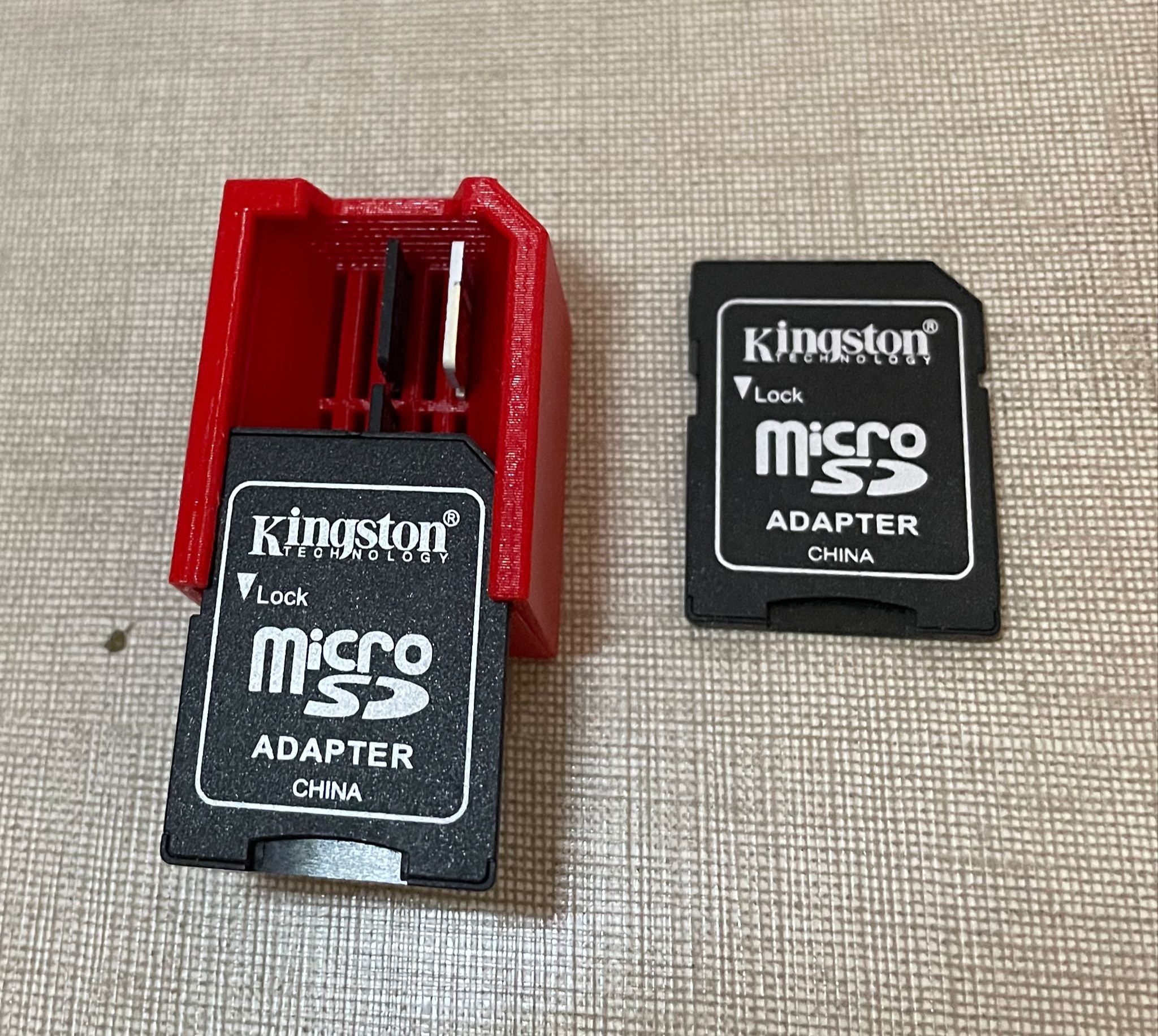 Micro SD card case - Organizer by 3Dinfinity | Download free STL model ...