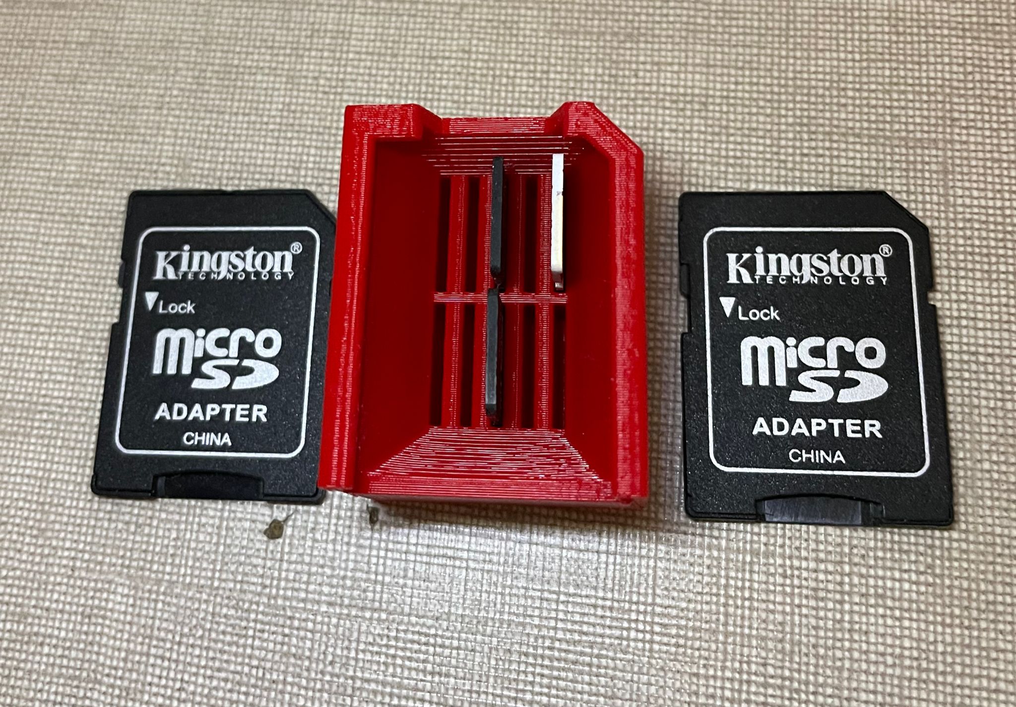 Micro SD card case - Organizer by 3Dinfinity | Download free STL model ...