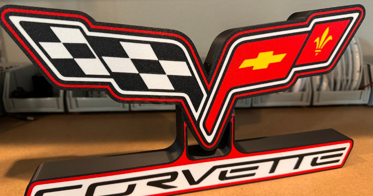 C6 Corvette Lightbox by Plazt3k M8kr | Download free STL model ...