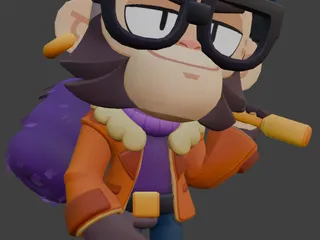 Mico - Brawl Stars by GoatGamez | Download free STL model | Printables.com
