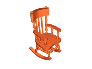 rocking chair! by USA BOY | Download free STL model | Printables.com