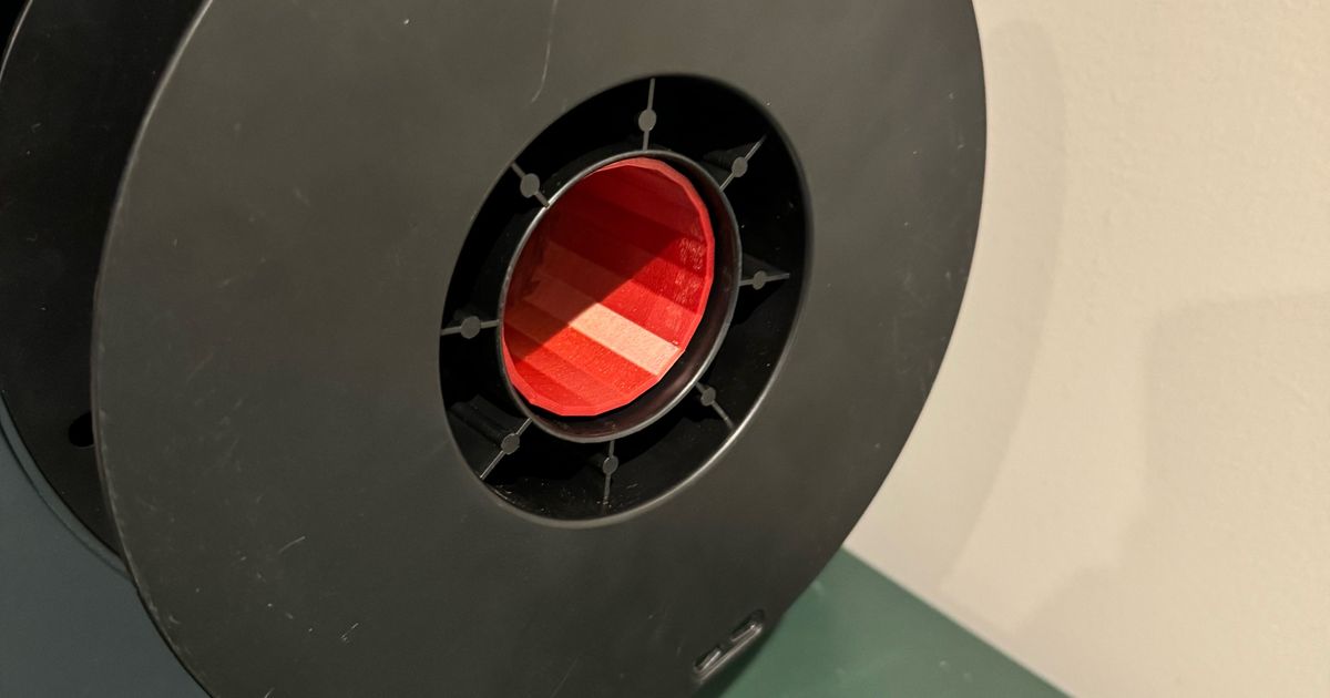 Monoprice MP Voxel filament spool extension by Ryan McGuire | Download ...