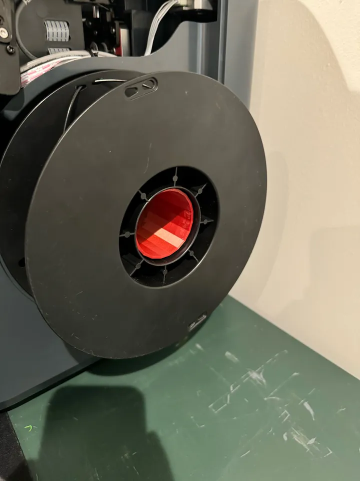 Monoprice MP Voxel filament spool extension by Ryan McGuire | Download ...