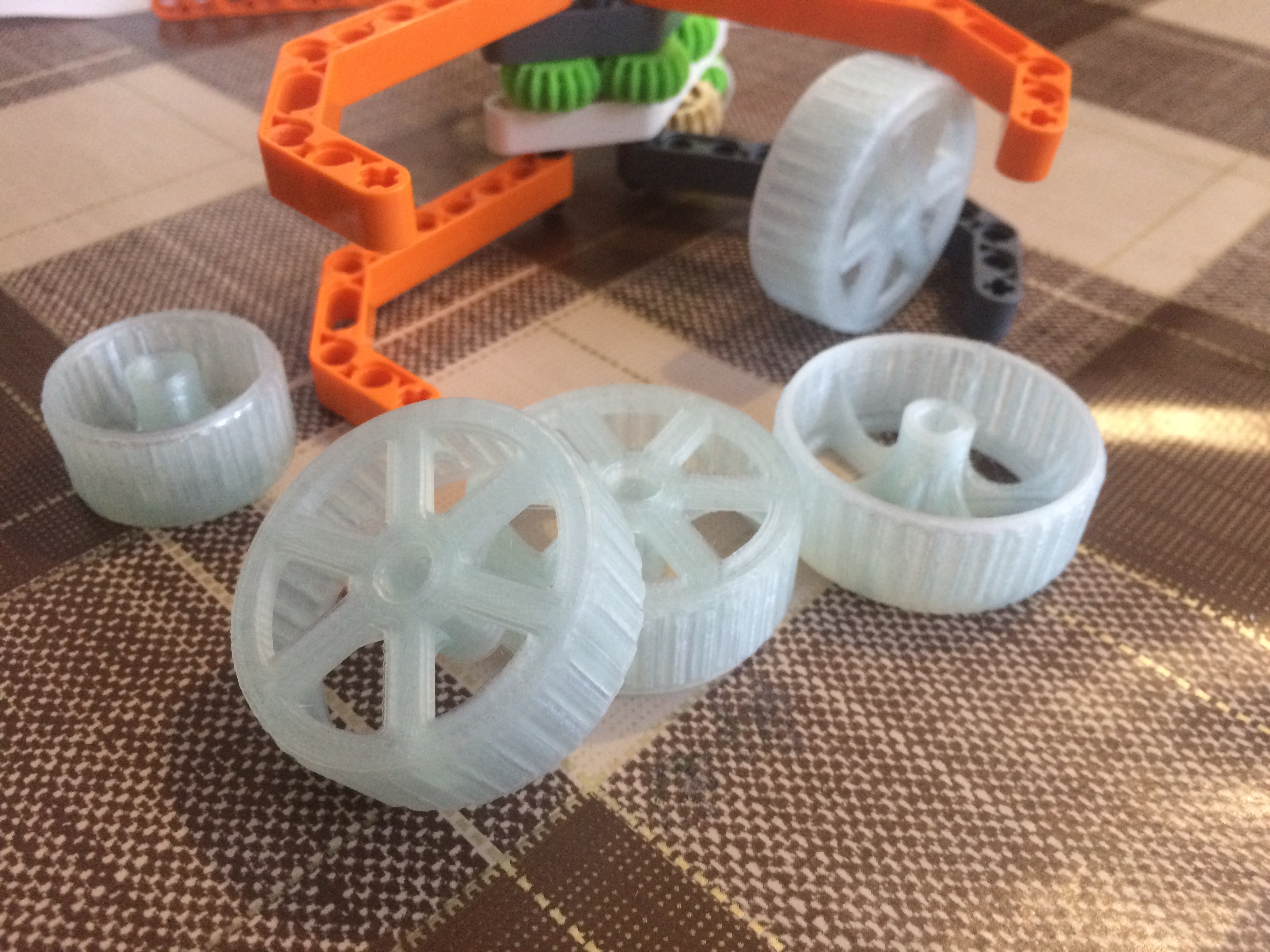 Wheels for Lego Technics by SHR3D.eu | Download free STL model ...