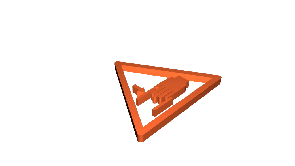 ISO 7010 W024 by WolfPrint3D | Download free STL model | Printables.com