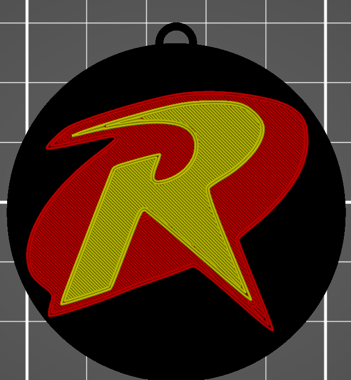 Llavero Robin (Batman) by The_GerardGonzu | Download free STL model ...