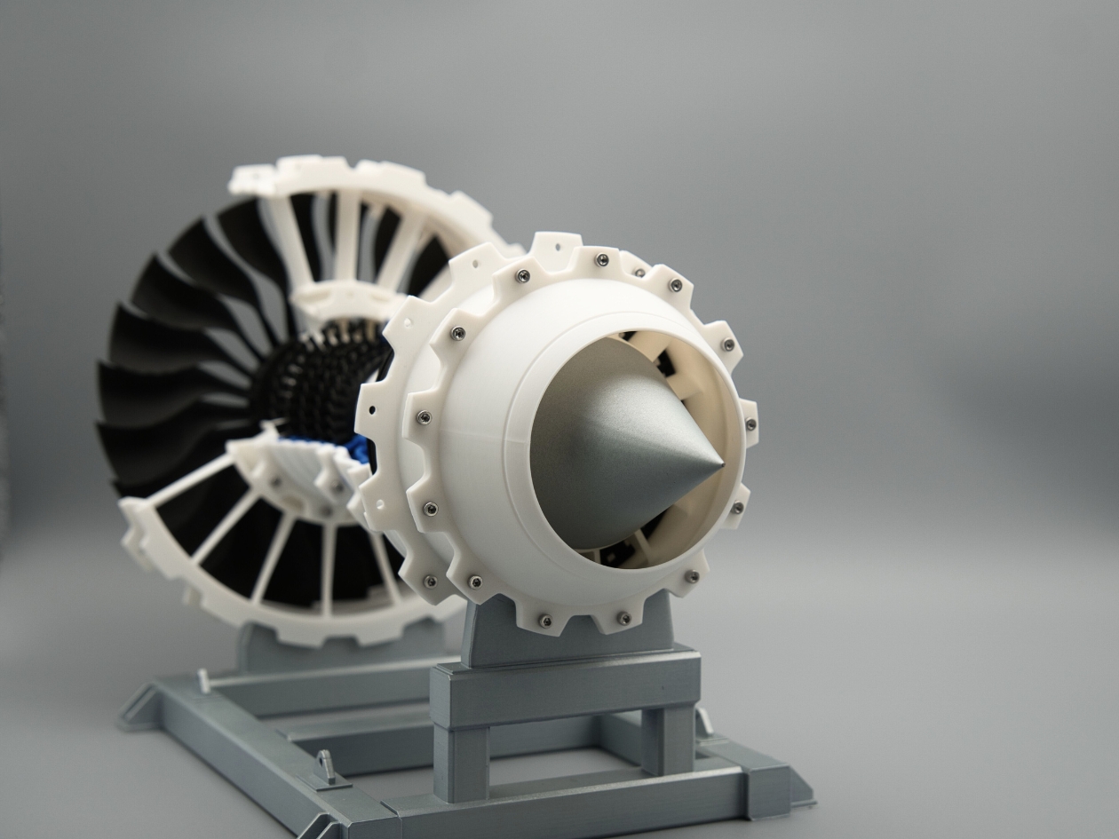 Convergent Nozzle / Jet engine nozzle by linus3d | Download free STL ...