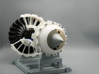 Convergent Nozzle / Jet engine nozzle by linus3d | Download free STL ...