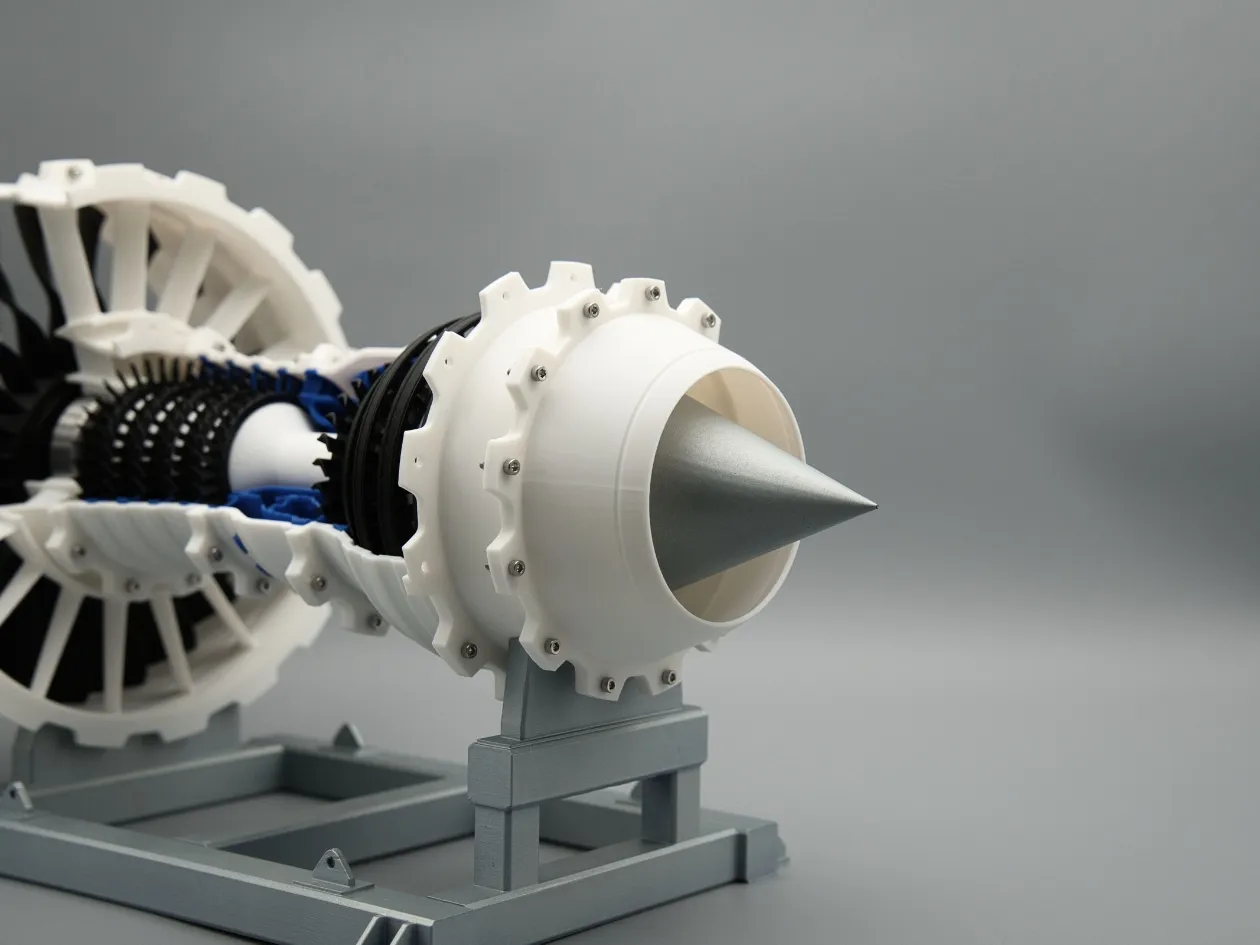 Convergent Nozzle / Jet engine nozzle by linus3d | Download free STL ...