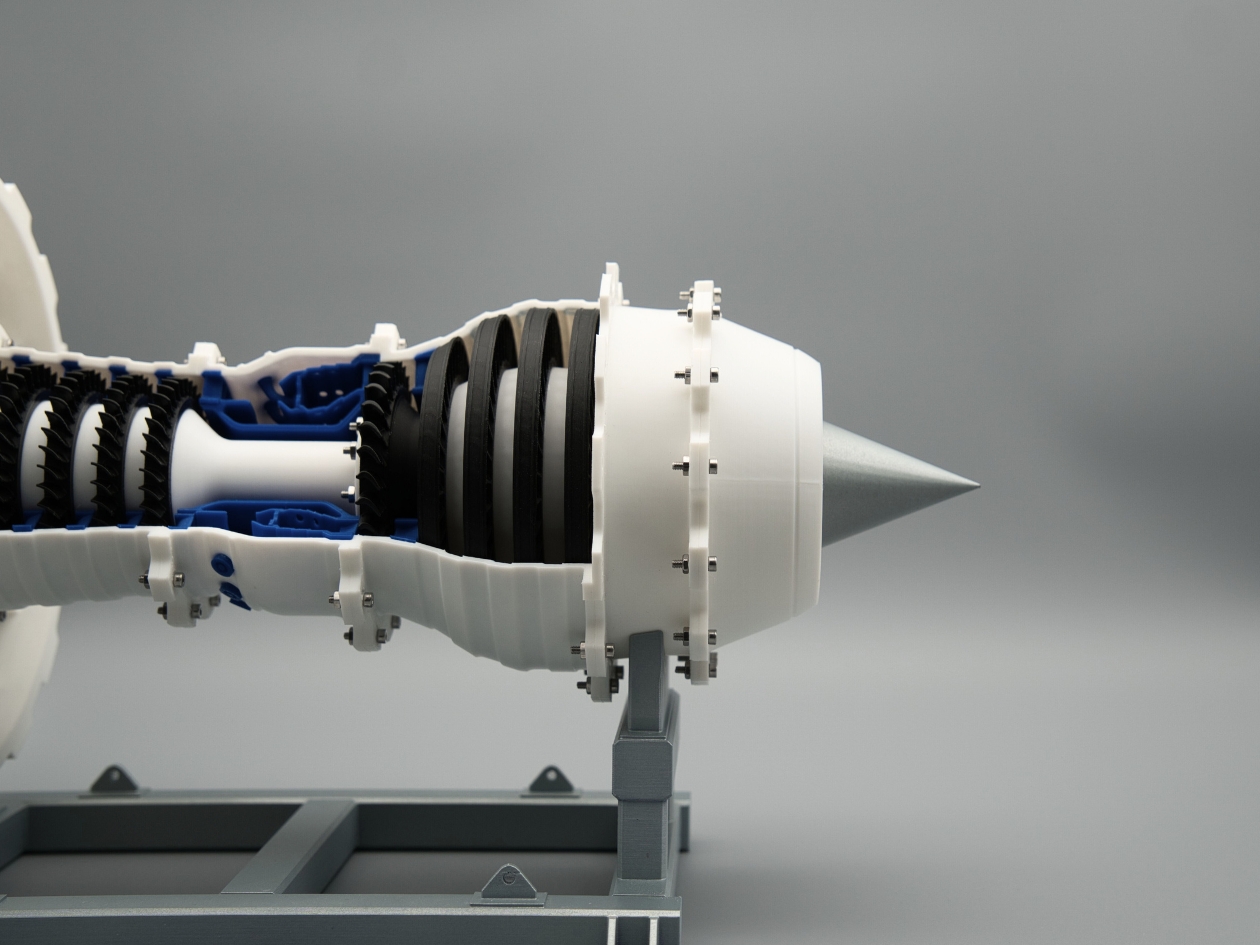 Convergent Nozzle / Jet engine nozzle by linus3d | Download free STL ...