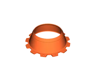 Convergent Nozzle / Jet engine nozzle by linus3d | Download free STL ...