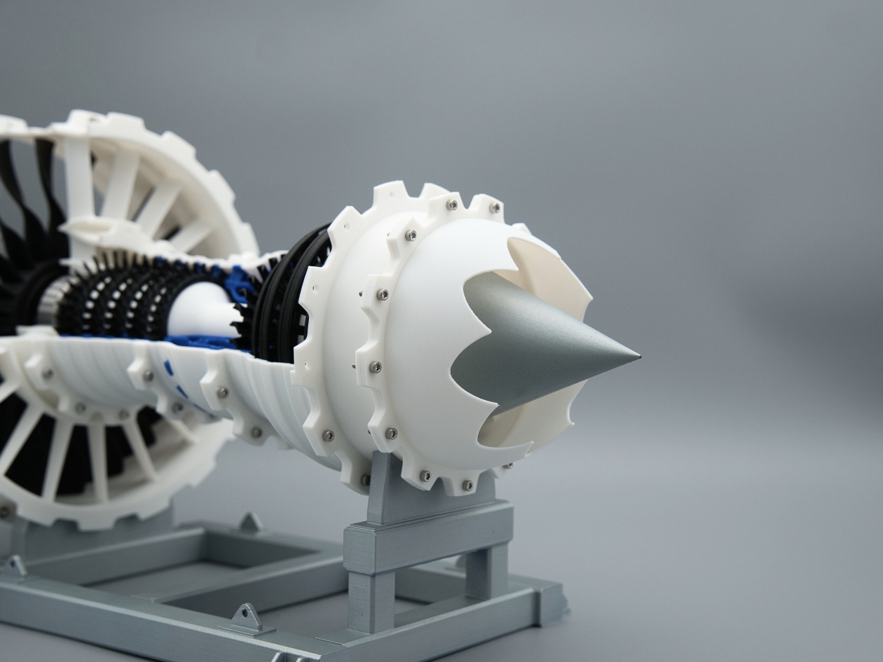 Jet Engine Chevron Nozzle by linus3d | Download free STL model ...