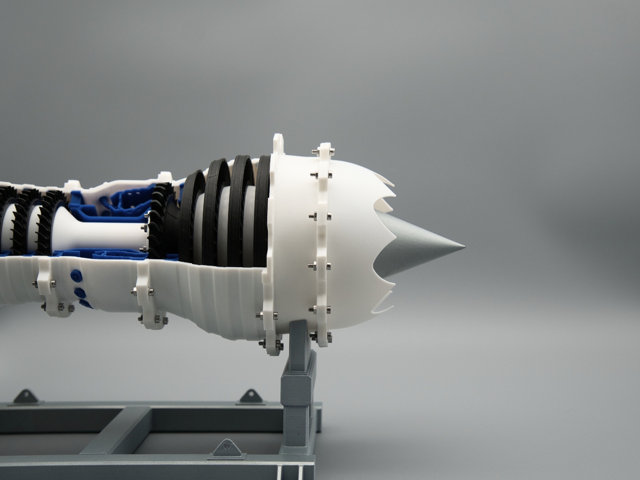 Jet Engine Chevron Nozzle by linus3d | Download free STL model ...