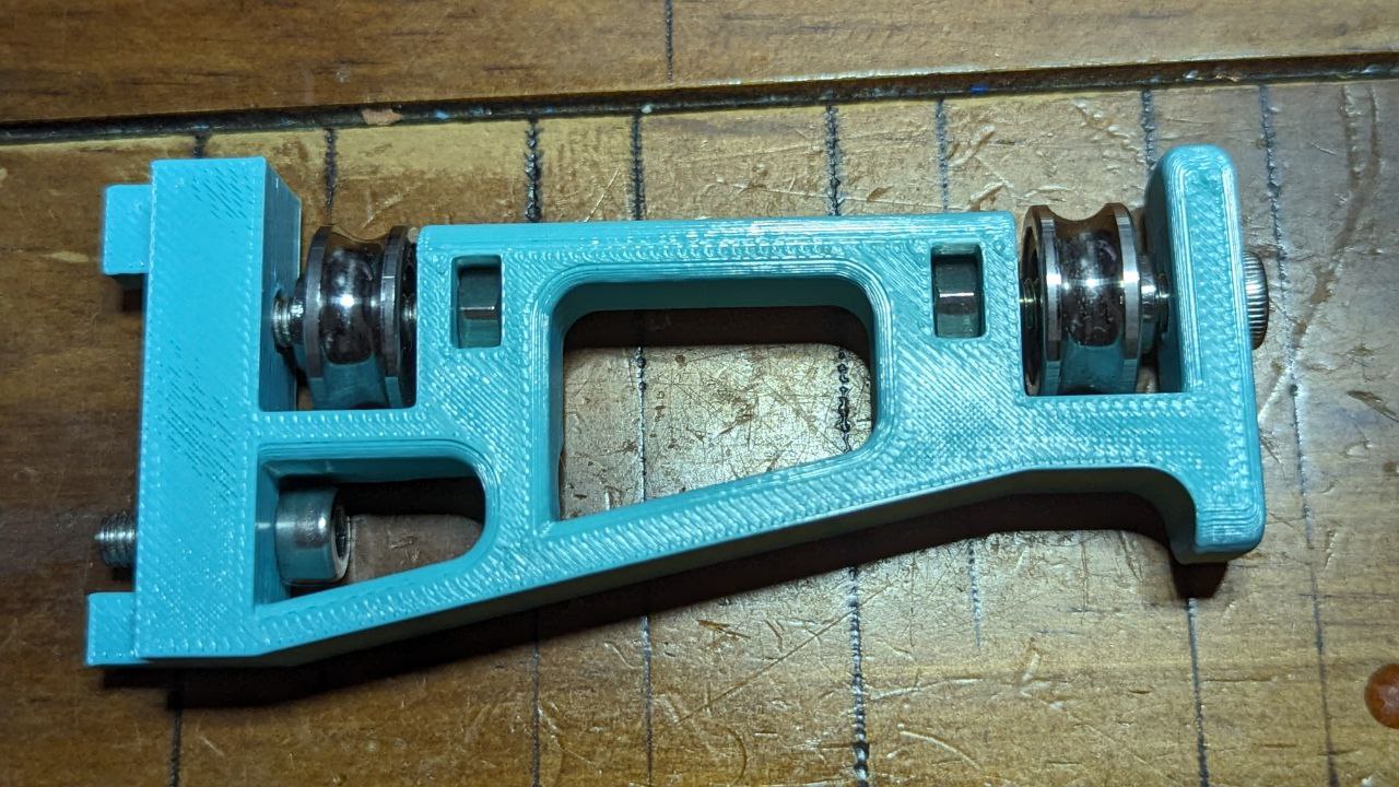 Low friction spool holder by ToyBear | Download free STL model ...