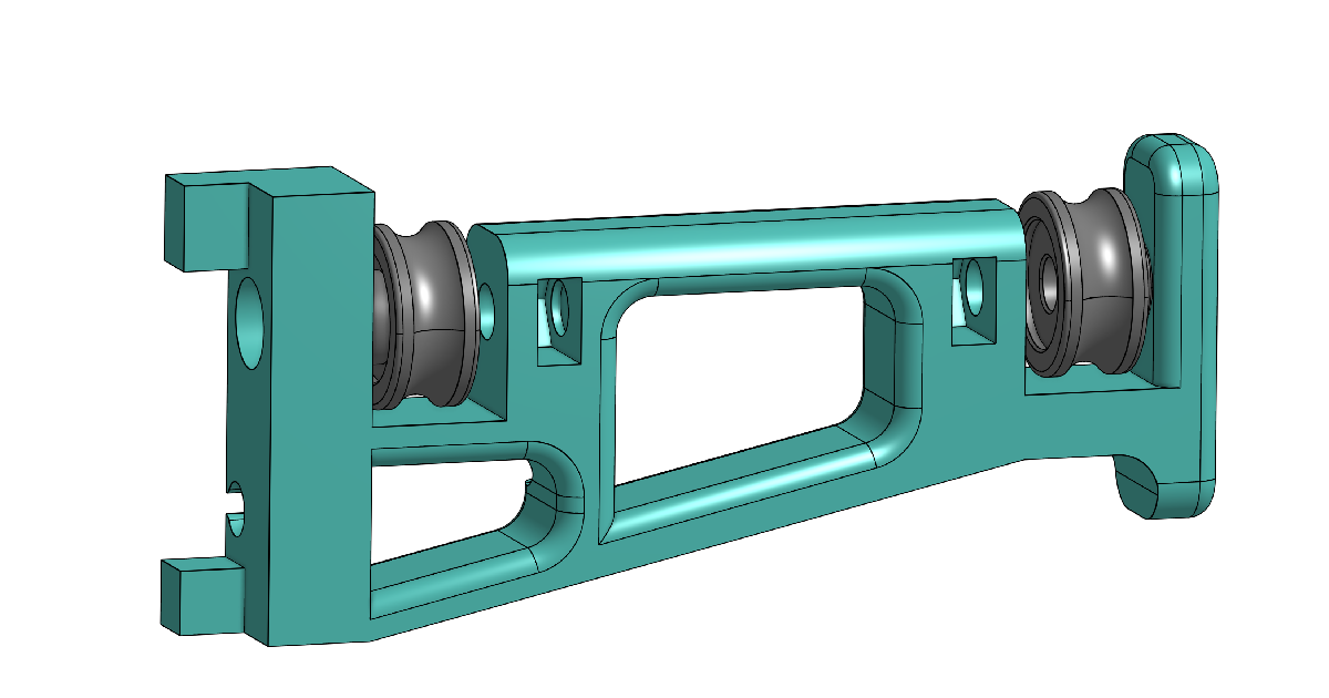 Low friction spool holder by ToyBear | Download free STL model ...
