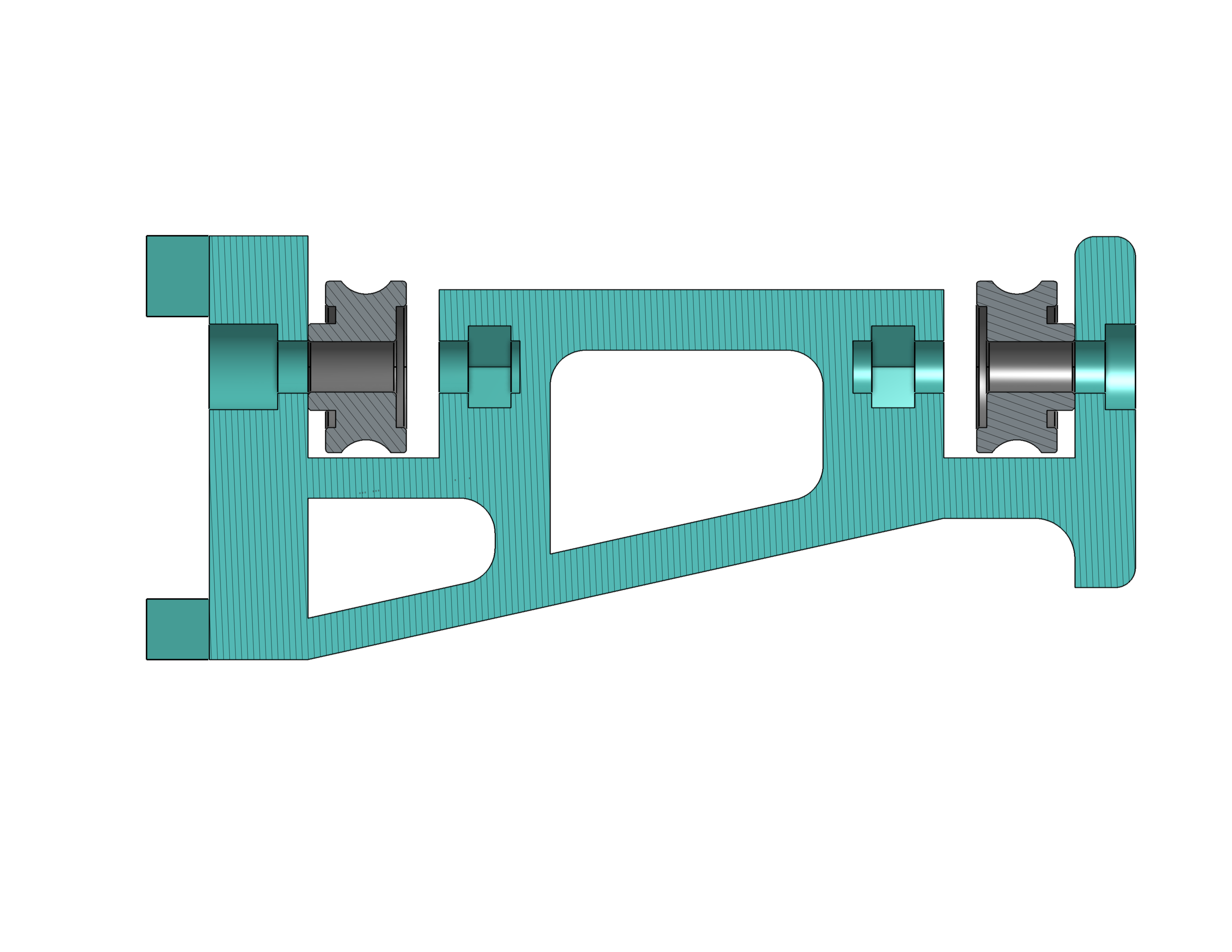 Low friction spool holder by ToyBear | Download free STL model ...