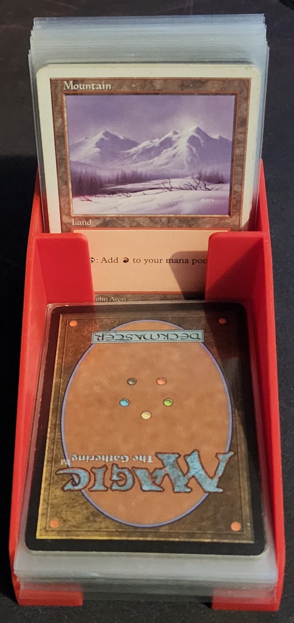Card Tray With Discard by Mythos | Download free STL model | Printables.com