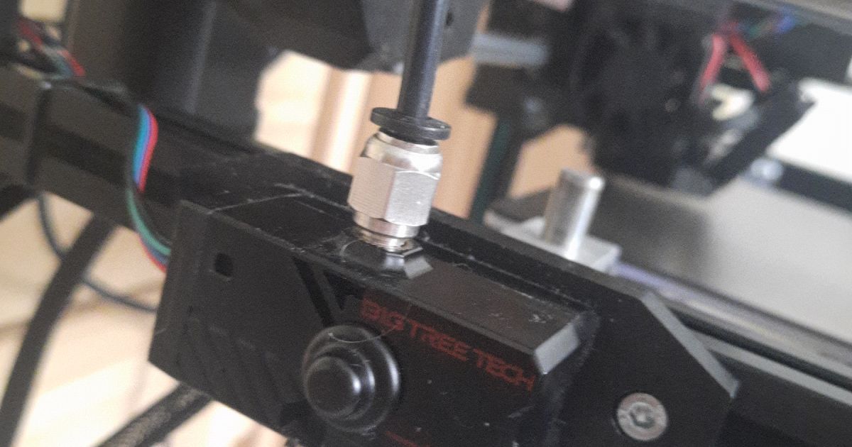 Smart filament Sensor holder by Ollie 3D | Download free STL model ...