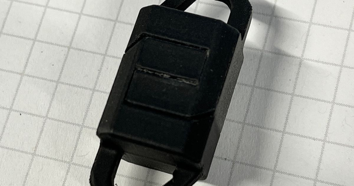 Quick Release Keychain With Magnets! by Brett | Download free STL model ...