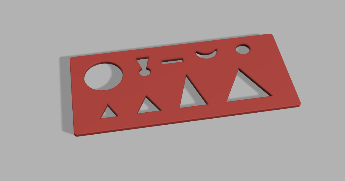 Montessori Grammar Stencil by Andreas | Download free STL model ...