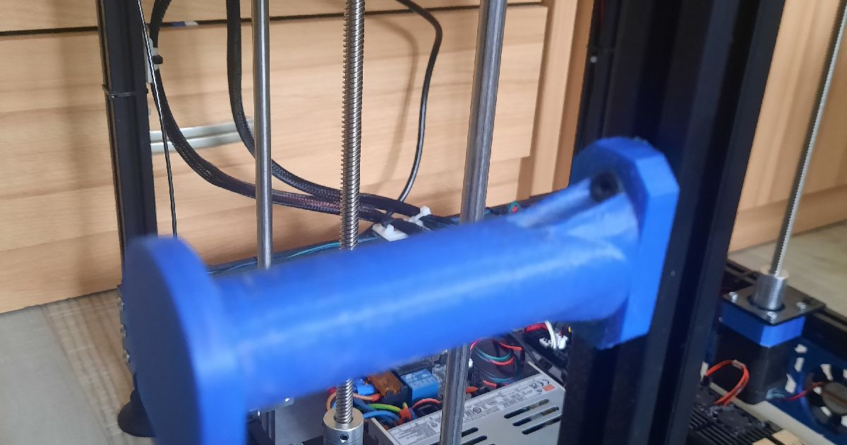 Simple spool holder by Ollie 3D | Download free STL model | Printables.com