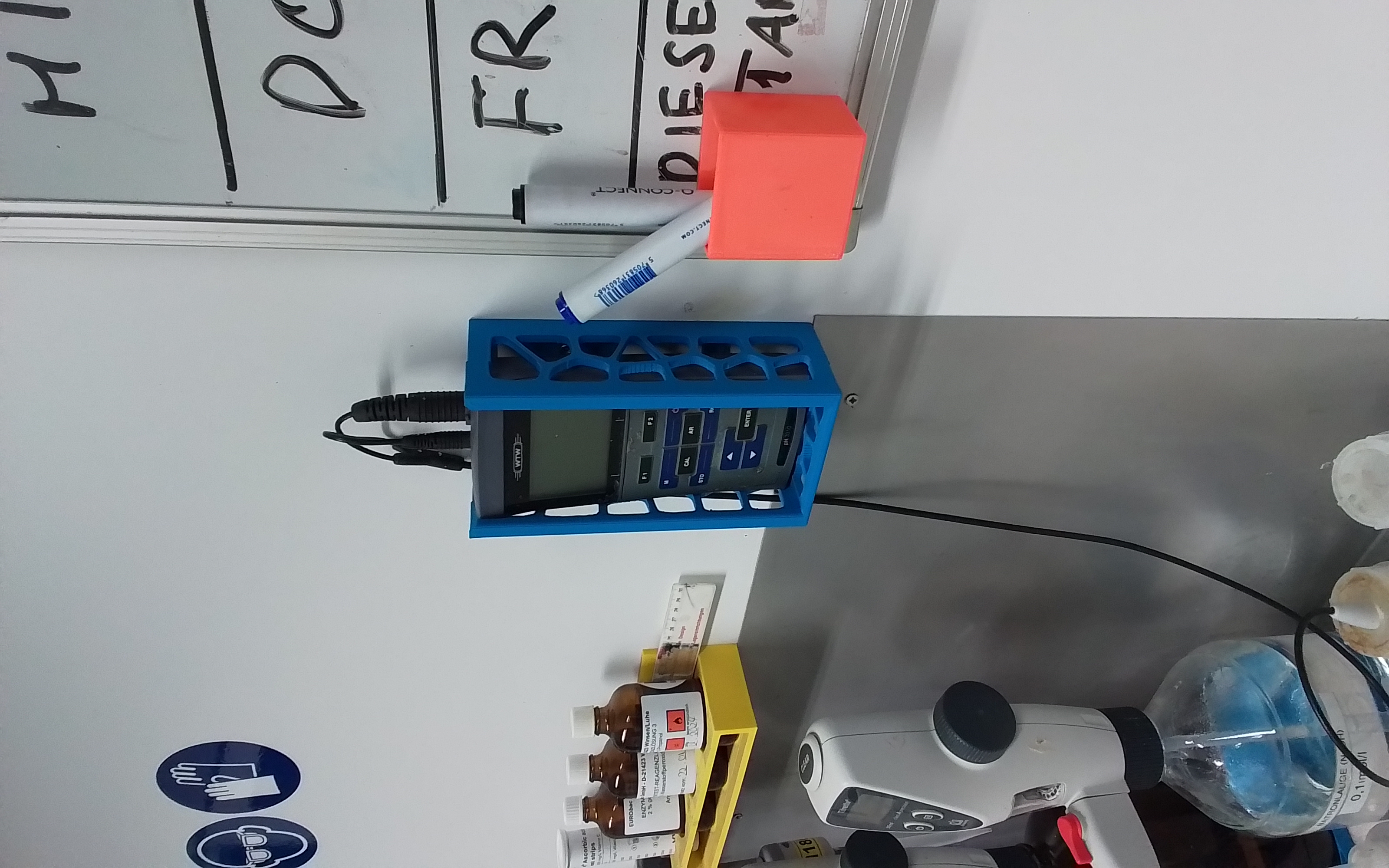 WTW 3310 PH-Meter holder by Roni | Download free STL model | Printables.com