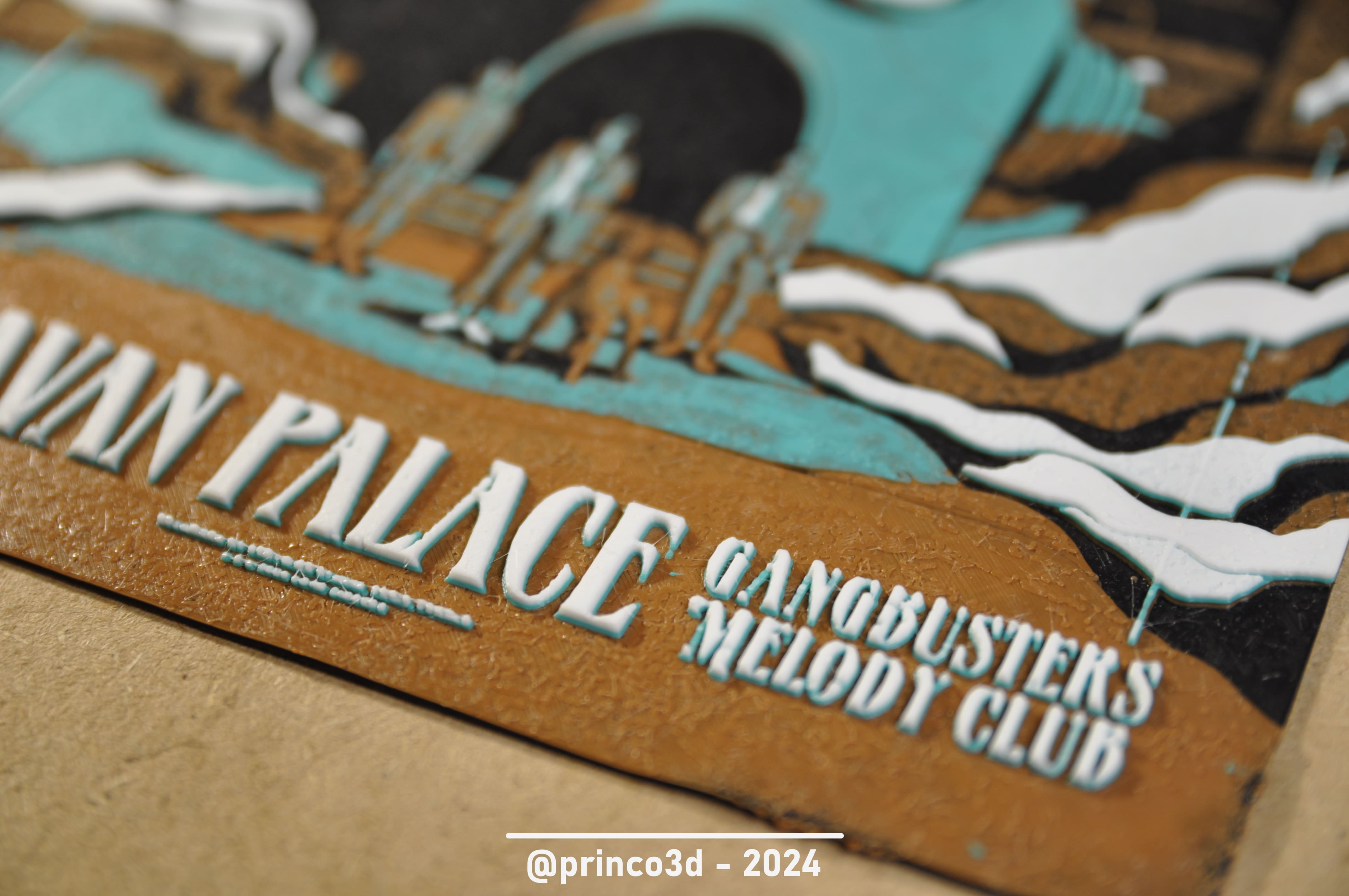 Álbum Gangbusters Caravan Palace - HueForge by PrinCo 3D | Download ...