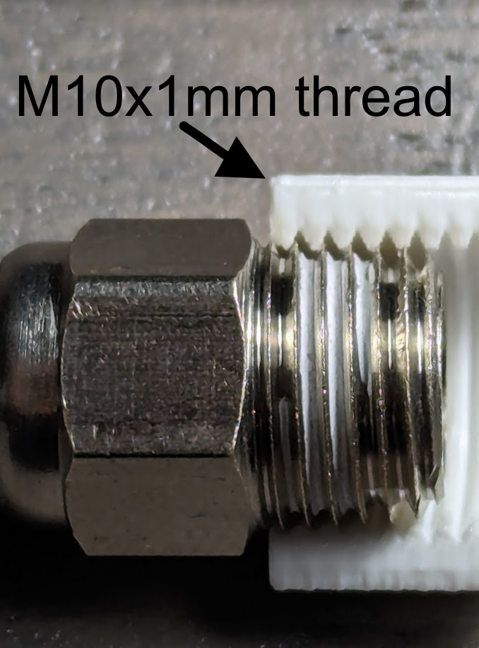 PC4M10 - Tapered threaded opening STEP/STL for design by jurassic73 ...