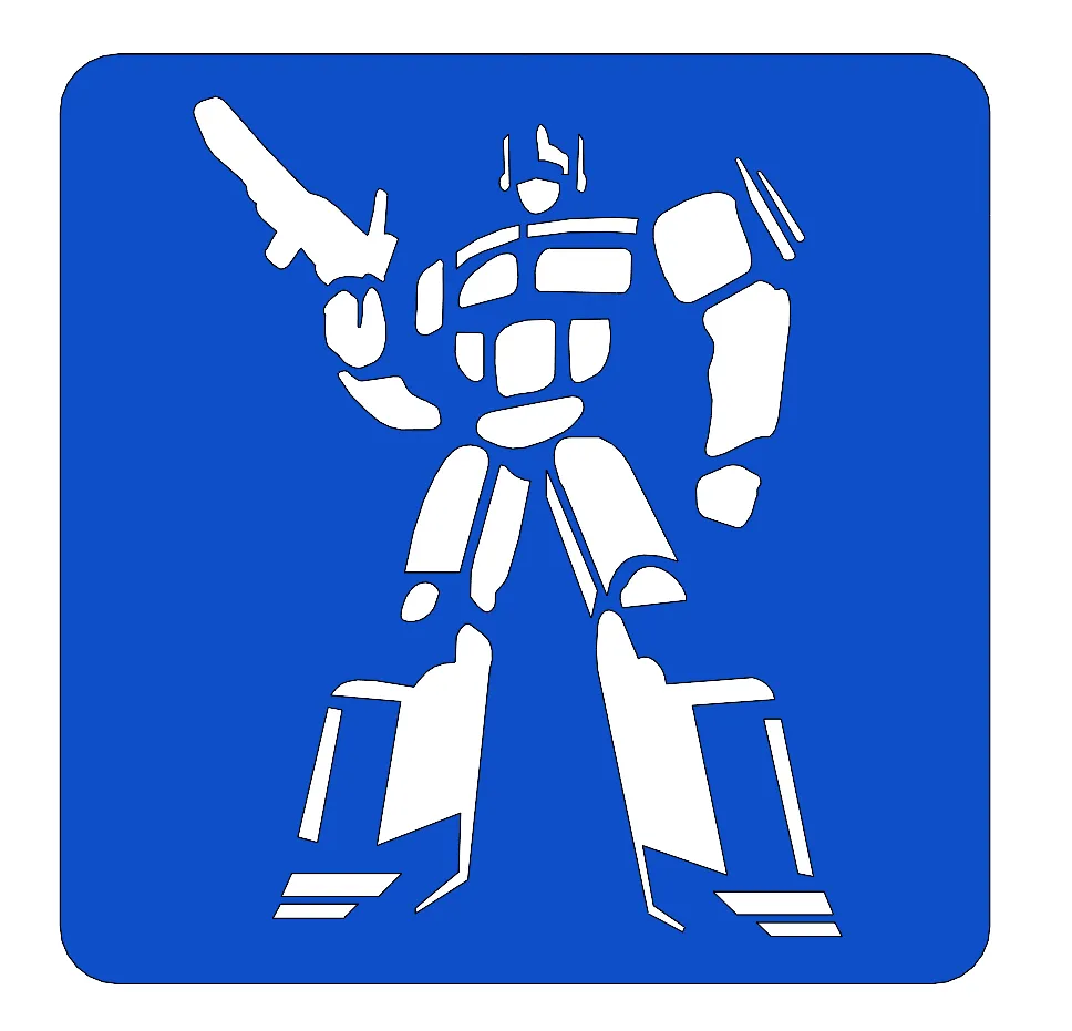 Estencil Optimus Prime Free Optimus Prime 3D Models | CGTrader