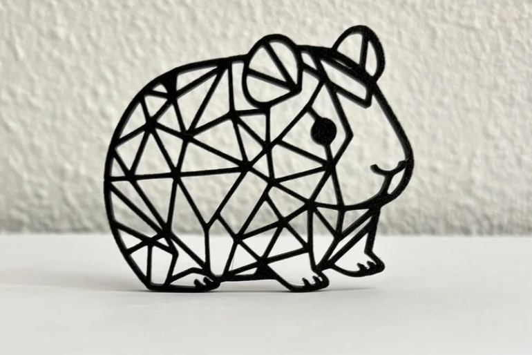 Geometric Guinea Pig by Sem Galle | Download free STL model ...