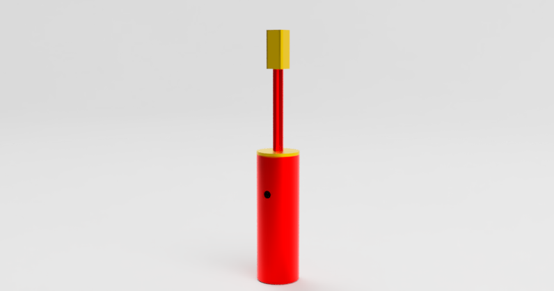 Push Water Gun by nodar maisuradze | Download free STL model ...