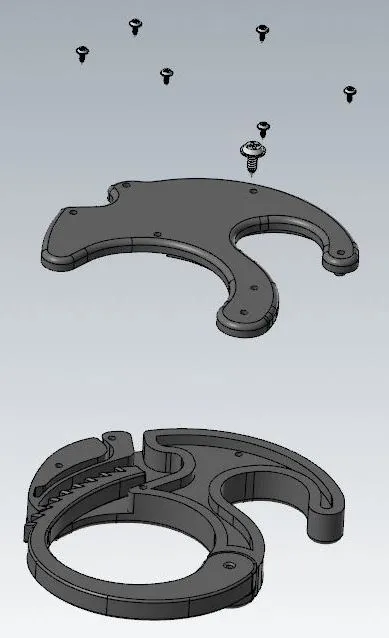 cable clamp by jim | Download free STL model | Printables.com