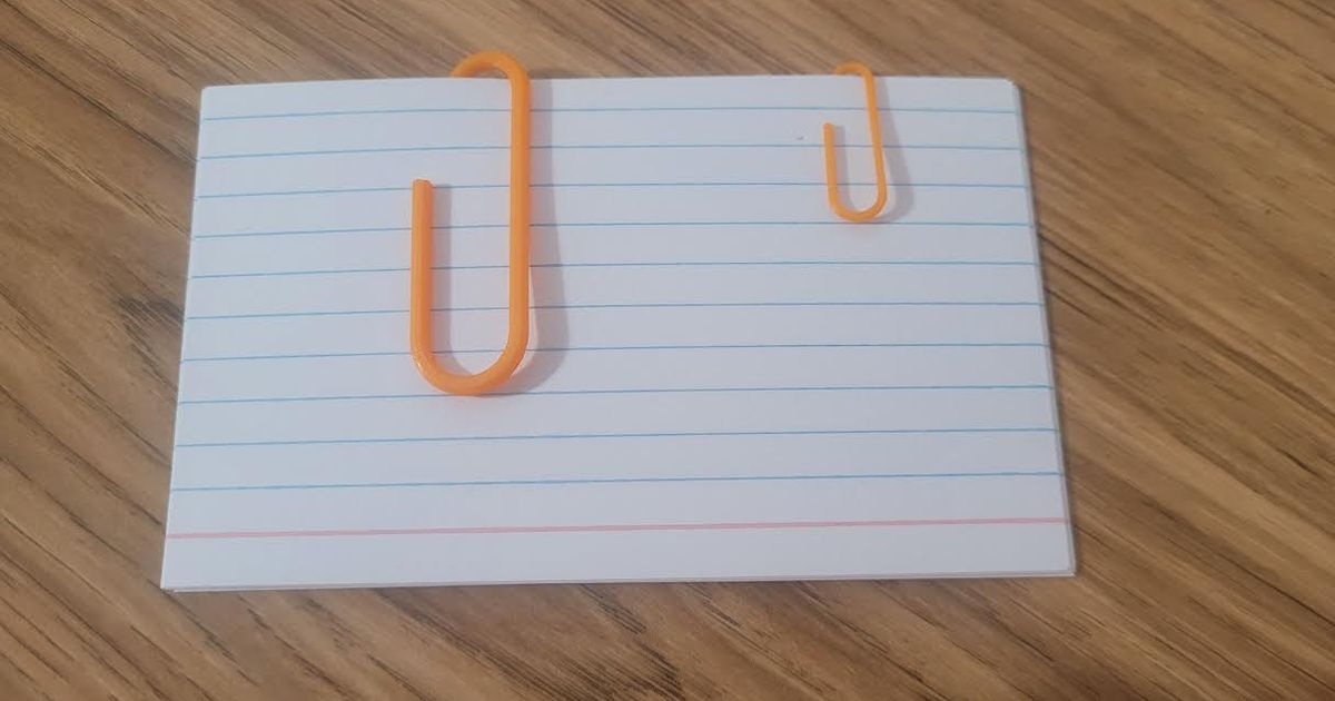 Working Paperclip (5min print or less!!!!) by Daghen Smith | Download ...