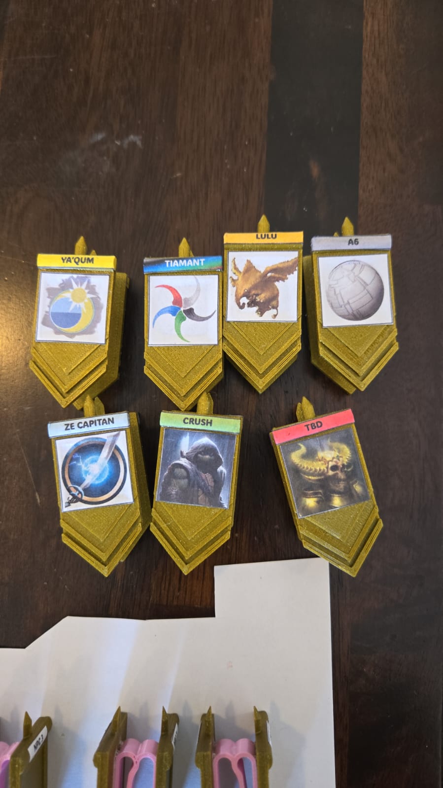 Banner initiative tracker - double sided by MrGlass | Download free STL ...