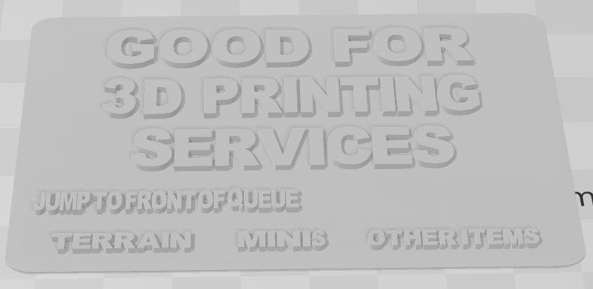 3d printing Gift Card by Pugwhan | Download free STL model | Printables.com