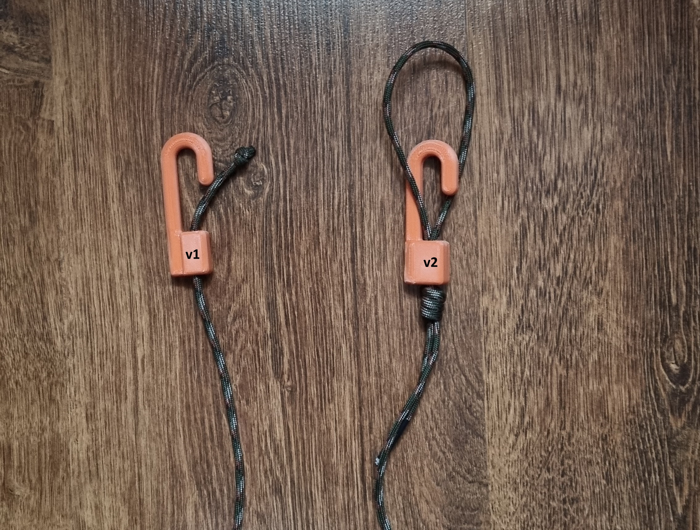 Hook for 4mm rope by Mi09 | Download free STL model | Printables.com