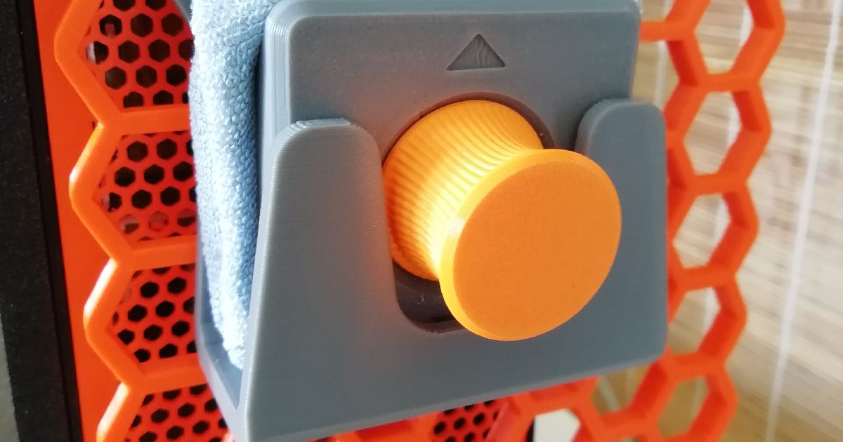 Holder for Build Plate Cleaner by Svensson2584 | Download free STL ...