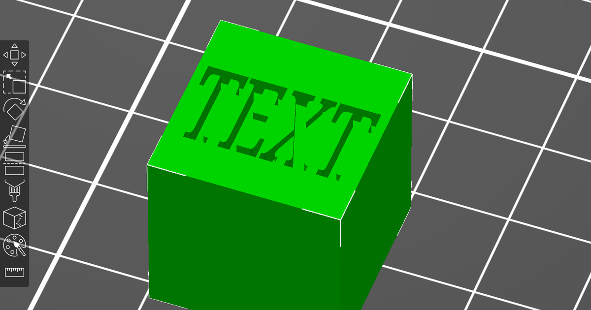text cube by Chances prints | Download free STL model | Printables.com